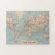 Map of the world on Mercator's projection Jigsaw Puzzle | Zazzle