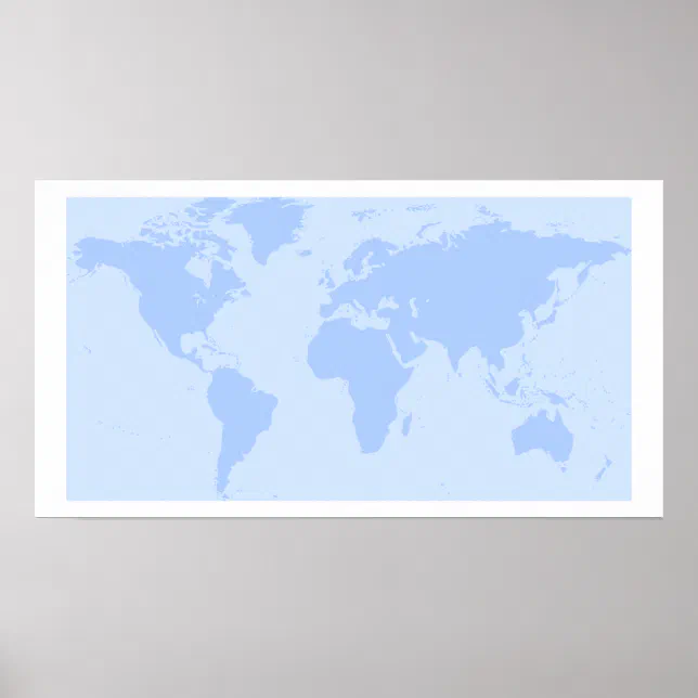 Map of the World Poster | Zazzle
