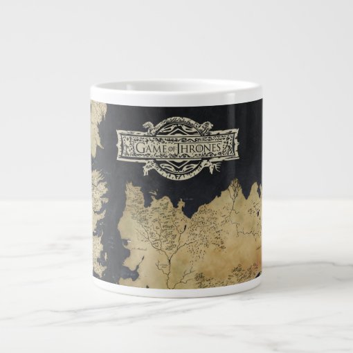 Map of Westeros Giant Coffee Mug | Zazzle