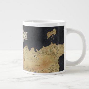 Map of Westeros Giant Coffee Mug | Zazzle