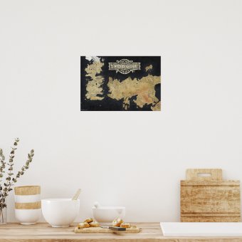 Map of Westeros Poster | Zazzle