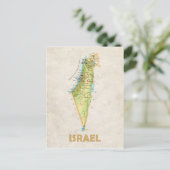 MAP POSTCARDS ♥ Israel | Zazzle