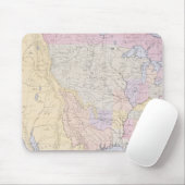 Map showing the localities of the Indian tribes Mouse Pad | Zazzle