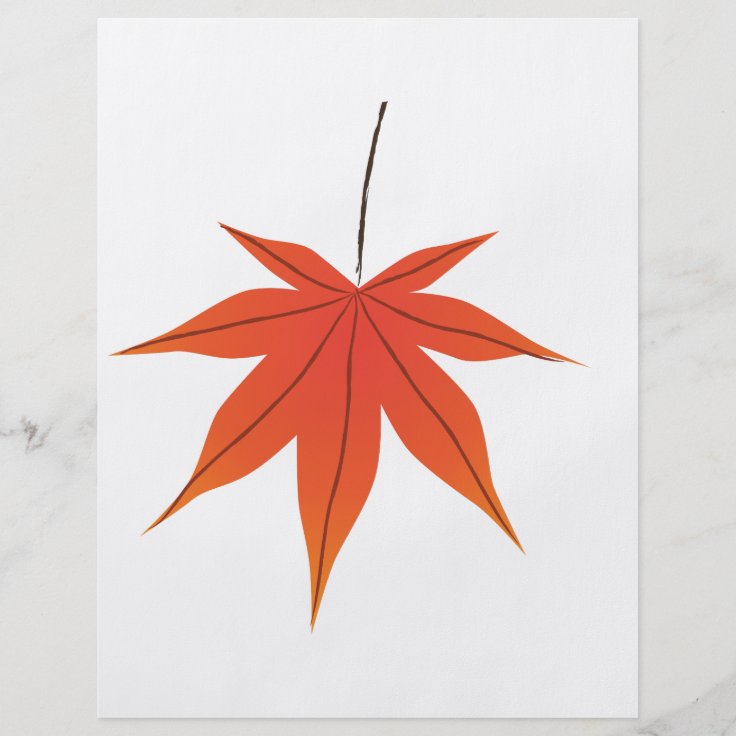 Maple Leaf Flyer | Zazzle