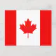 Maple Leaf Symbol Canadian Flag Postcard | Zazzle