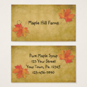 Maple Leaves Maple Syrup Hang Tag | Zazzle