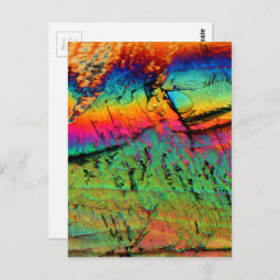 maple syrup under a microscope postcard | Zazzle