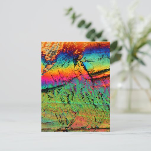 maple syrup under a microscope postcard | Zazzle