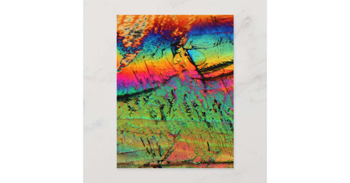 maple syrup under a microscope postcard | Zazzle