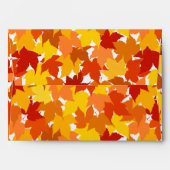 Maple tree autumn leaves envelope | Zazzle