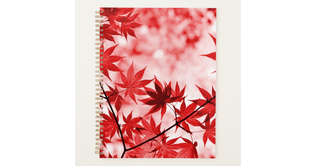 Maple Trees Leaves Design Planner | Zazzle