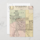 Maps of Stevens Point, Elroy and Wonewoc Postcard | Zazzle