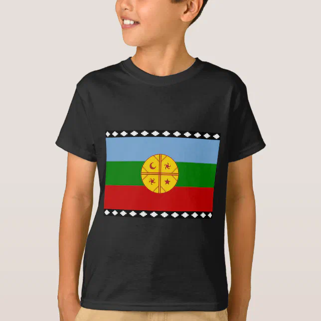 Mapuche Flag T-Shirt | Zazzle