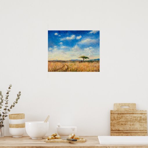 Mara Landscape 2012 Poster | Zazzle