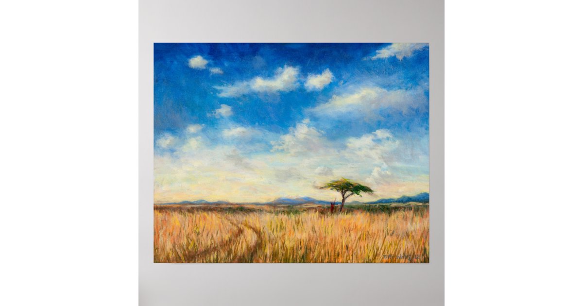 Mara Landscape 2012 Poster | Zazzle