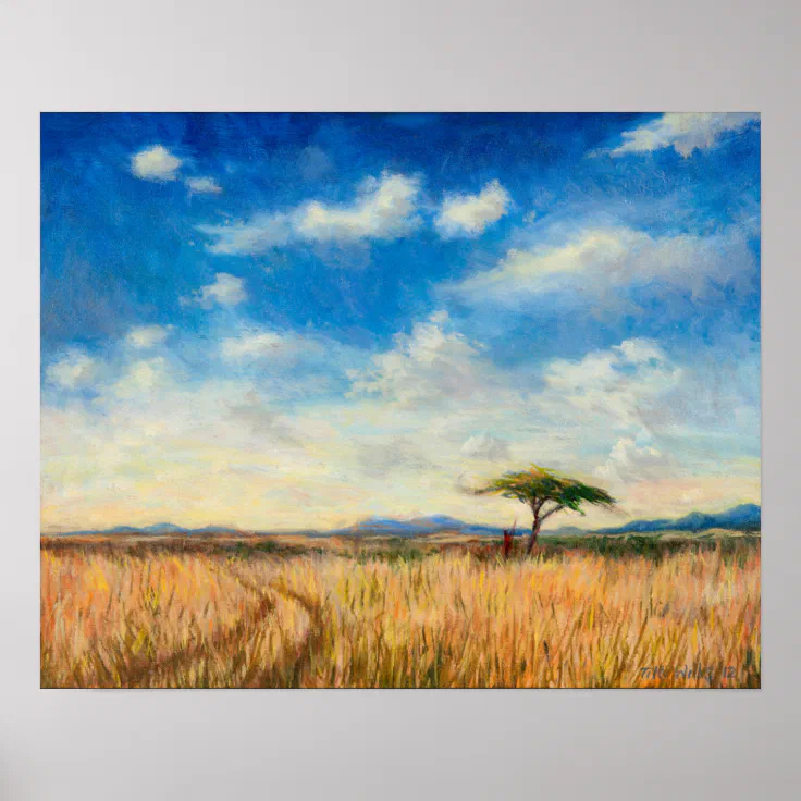 Mara Landscape 2012 Poster | Zazzle