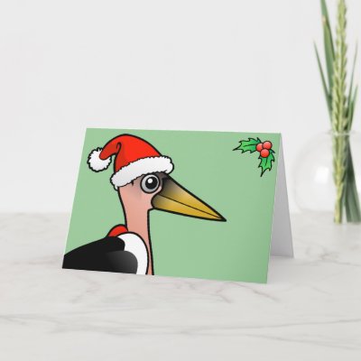Marabou Stork Santa Claus Christmas Novelties & Gifts