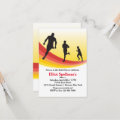 Marathon Runner Party Invitation | Zazzle