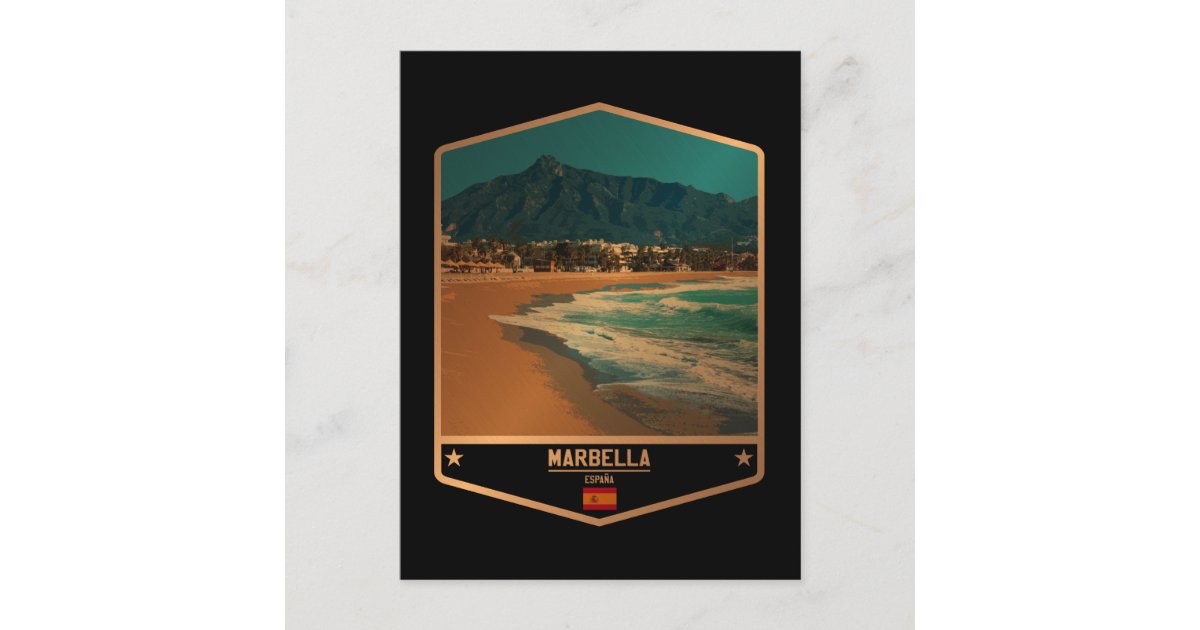 Marbella Postcard | Zazzle