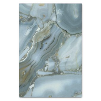 Marble and Crystals Tissue Paper | Zazzle