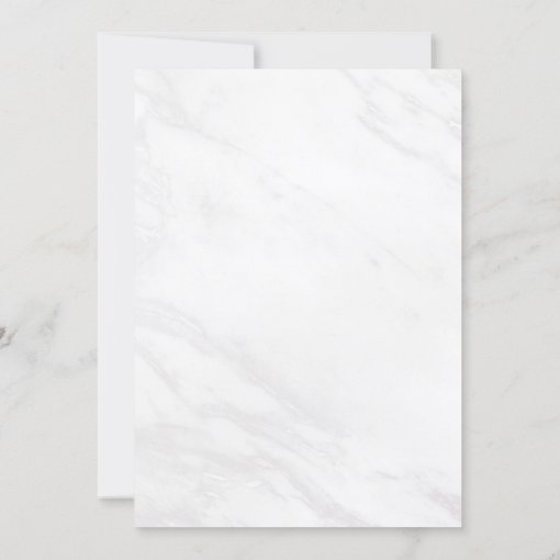 Marble Deluxe Modern Wedding Invitation MAR | Zazzle
