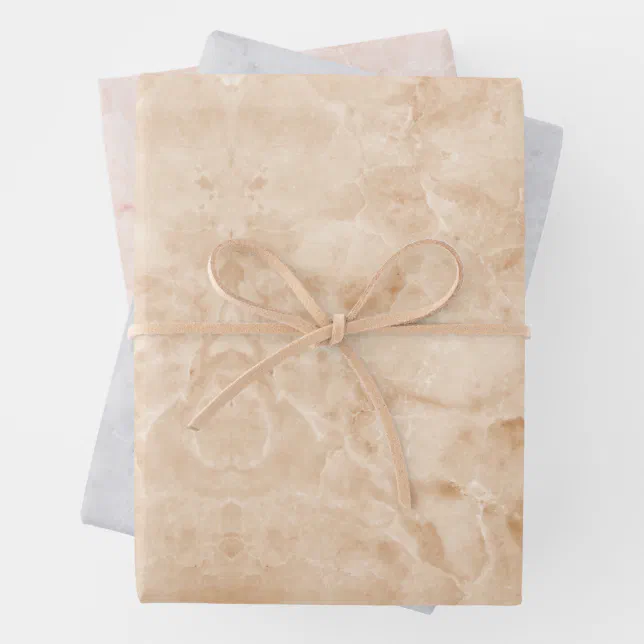 Marble effect Ceramic Wrapping Paper Sheets | Zazzle
