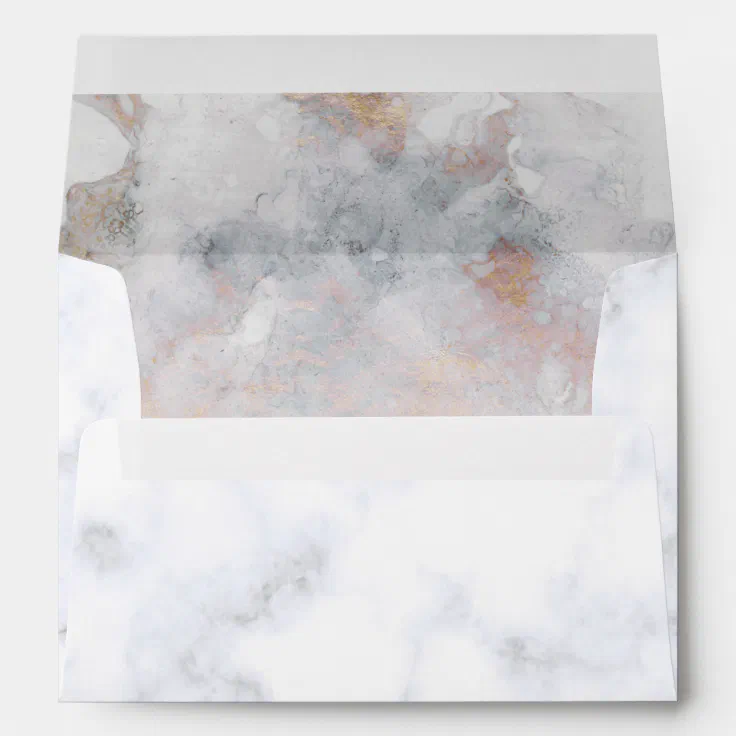 Marble Envelope | Zazzle