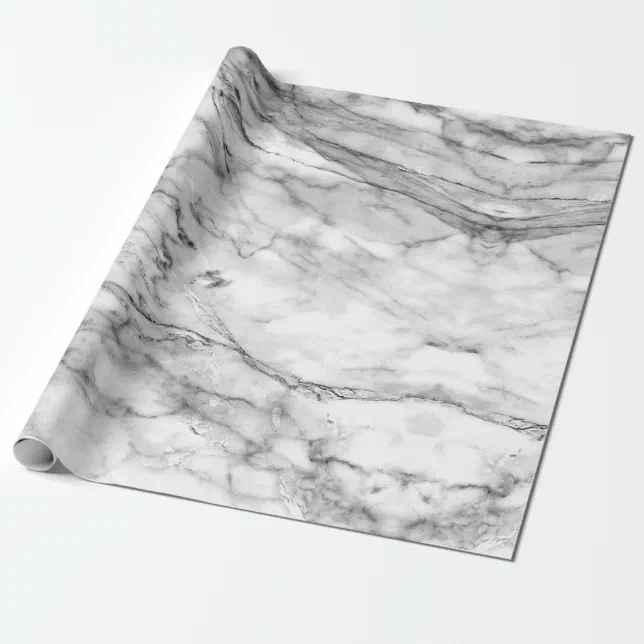 Marble Gift Wrapping Paper | Zazzle