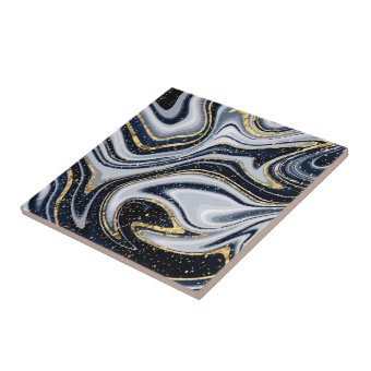 marble, gold,grey,old,white,pale blue, modern,gem, tile | Zazzle