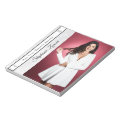 Marble Ice - Custom Pageant Autograph Pad SM | Zazzle