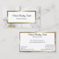 Marble Man Professional Business Card | Zazzle