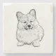 Marble Stone Coaster - Welsh Corgi | Zazzle