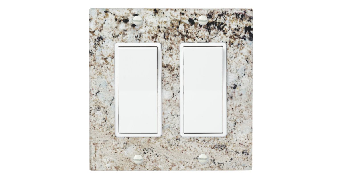Marble Stone Pattern Light Switch Cover | Zazzle