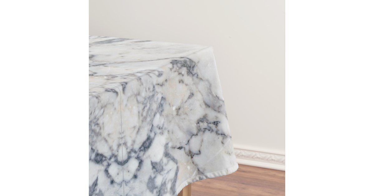 "Marble" Tablecloth | Zazzle