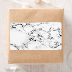 Marble texture label | Zazzle