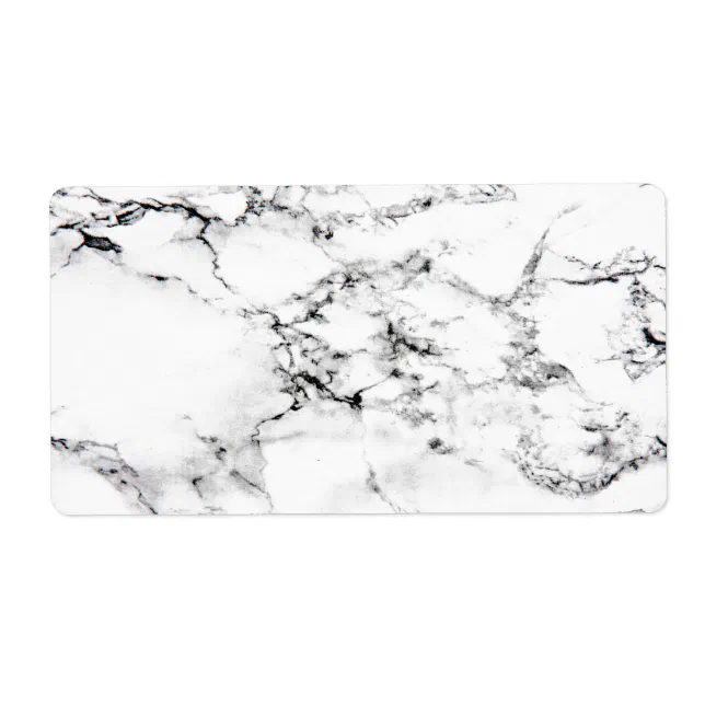 Marble texture label | Zazzle