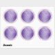 Marbled Purple Round Label | Zazzle
