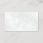 Marbled Steel Blue Simple Professional Photo Business Card | Zazzle