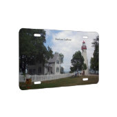 Marblehead Lighthouse & keepershouse license plate | Zazzle