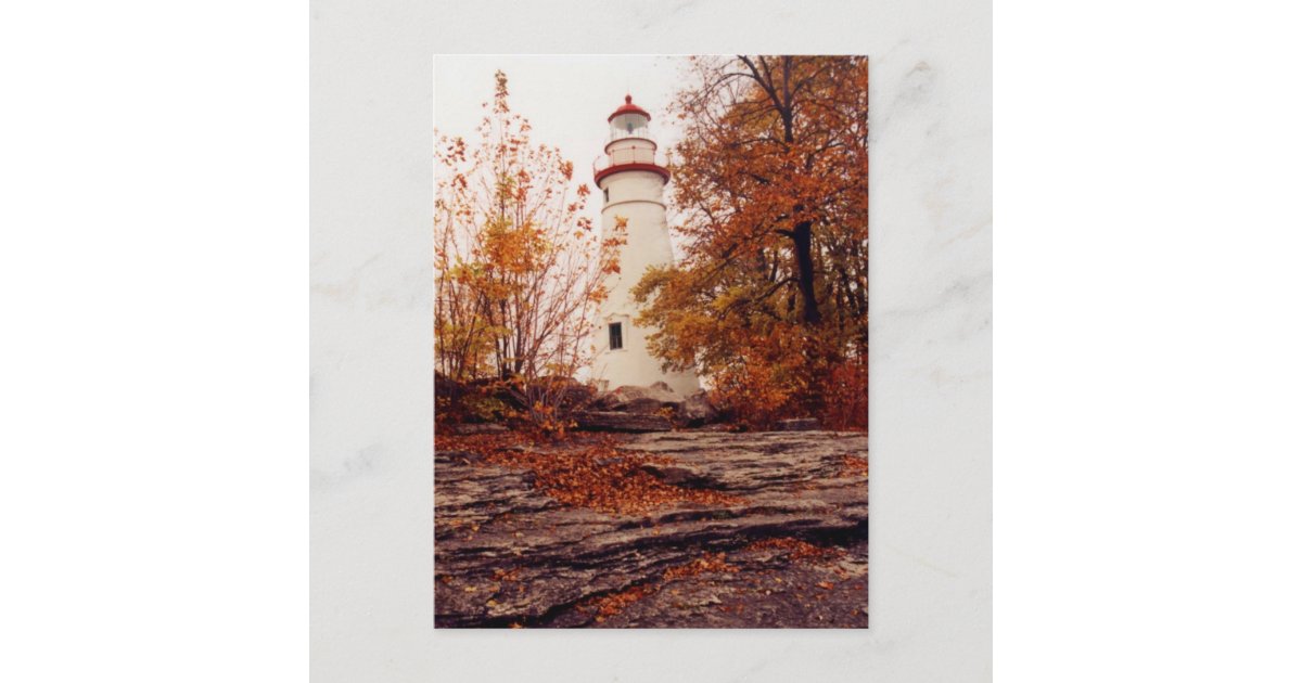 Marblehead lighthouse postcard | Zazzle