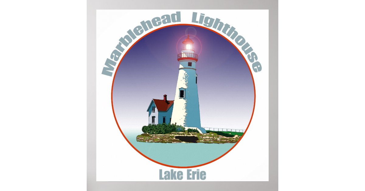 Marblehead Lighthouse Poster | Zazzle