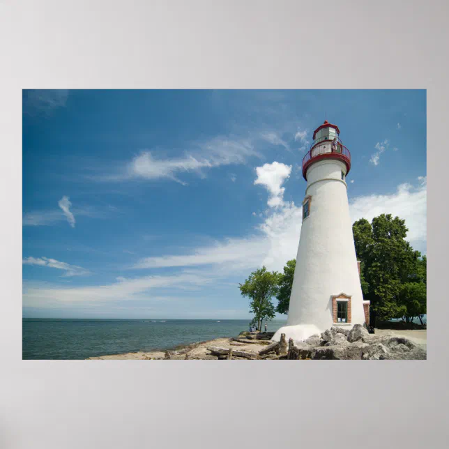 Marblehead Lighthouse Print | Zazzle