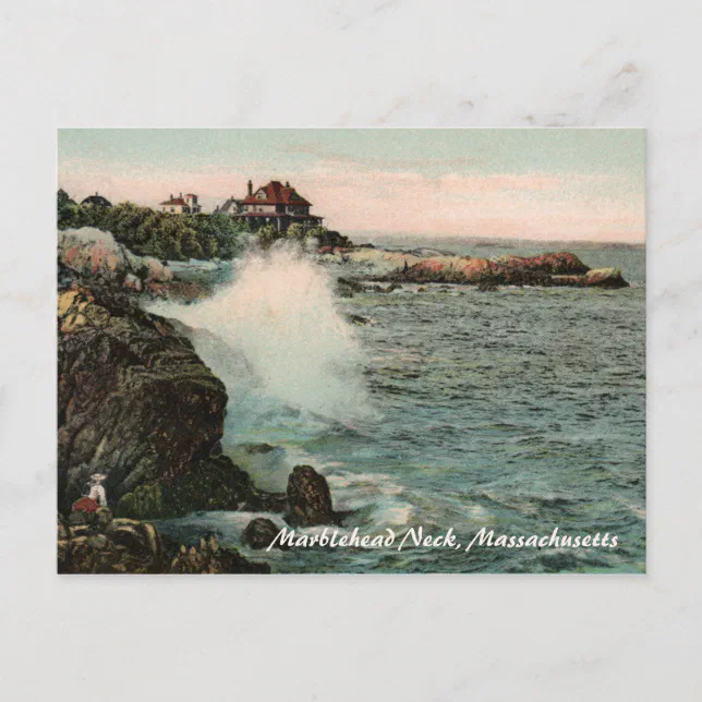 Marblehead Neck Massachusetts Postcard | Zazzle