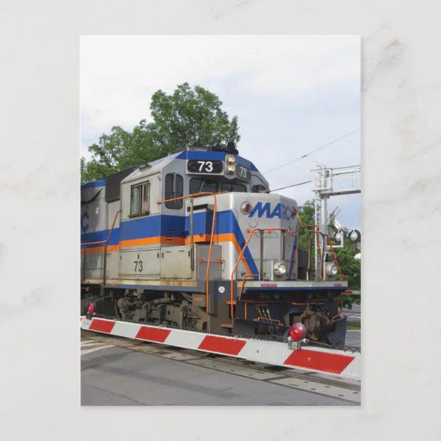MARC Train Postcard | Zazzle