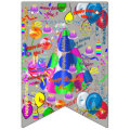 March, 5 Birthday Bunting Banner | Zazzle