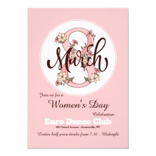 International Womens Day Invitations | Zazzle