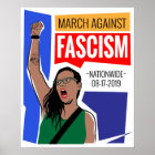 When fascism comes to America, it will be wrapp... Poster | Zazzle.com