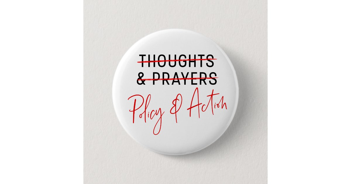 March for Our Lives Gun Control Anti-NRA Button | Zazzle