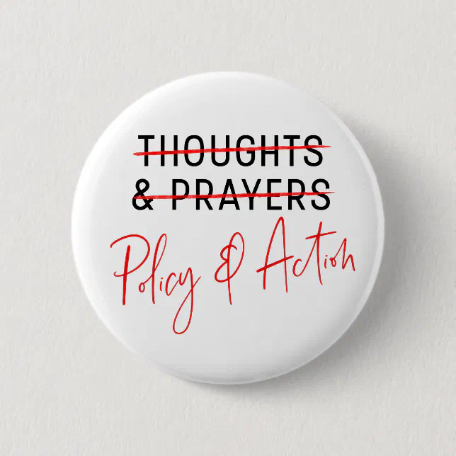 March for Our Lives Gun Control Anti-NRA Button | Zazzle