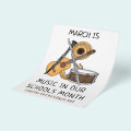 March is Music in our Schools Month Flyer | Zazzle